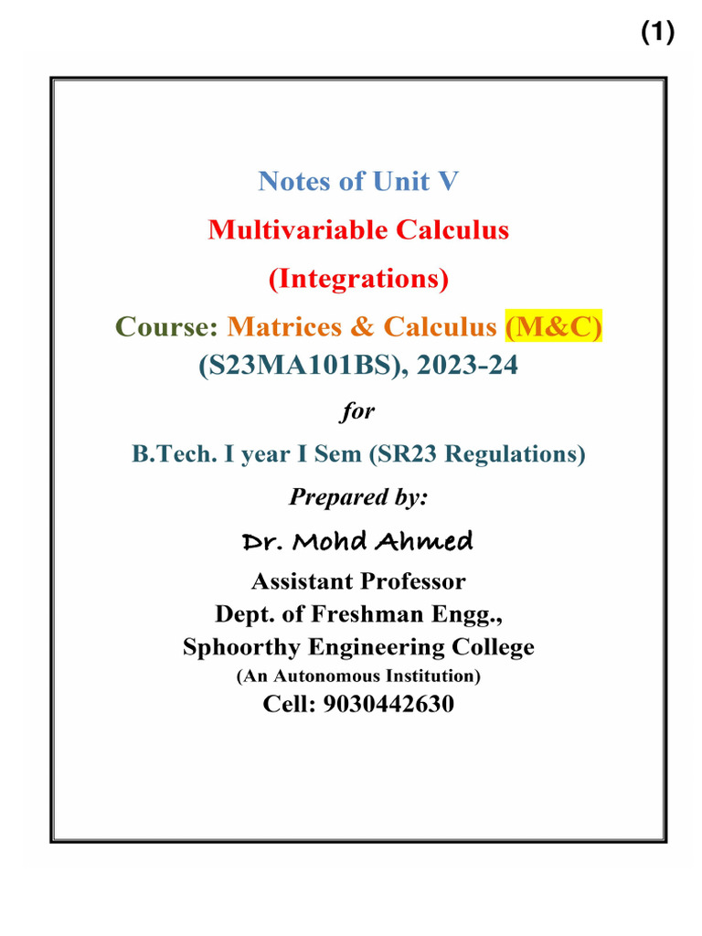 Maths | PDF | Calculus | Mathematics