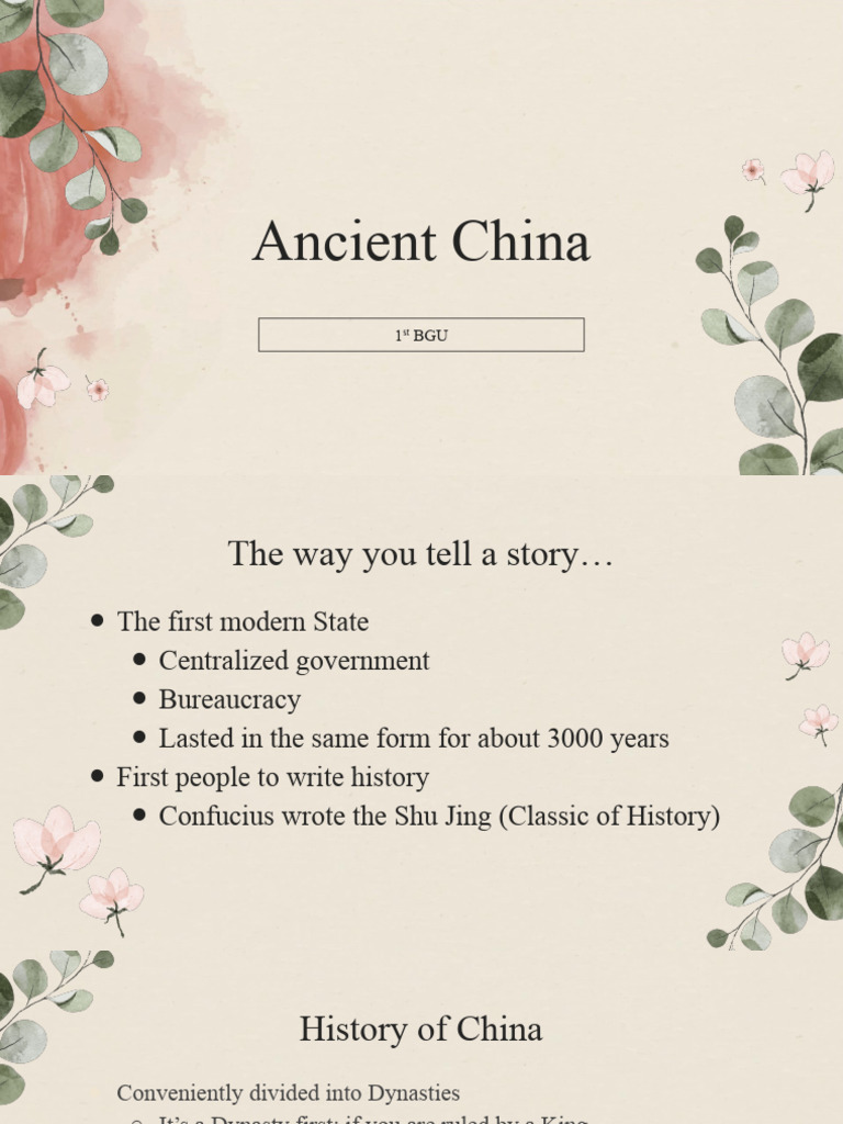 Ancient China | PDF