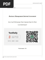 IA Example (Starbucks) | PDF | Career & Growth | Business