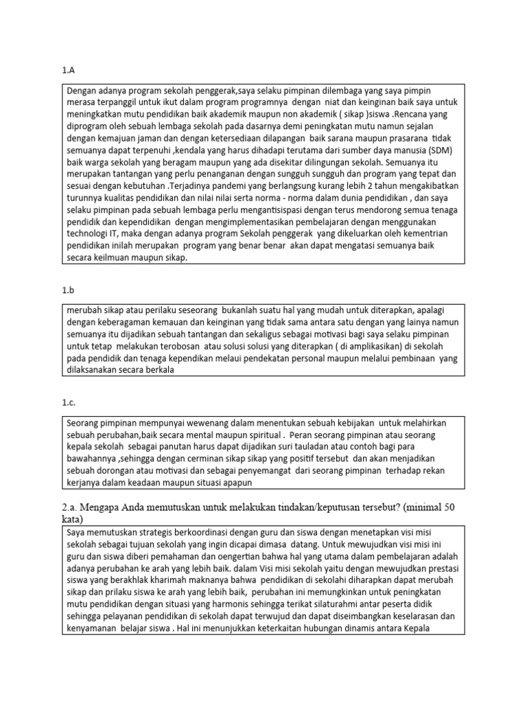 Jawavab Essay Yanto PSP | PDF | Karier & Perkembangan | Pengembangan Diri