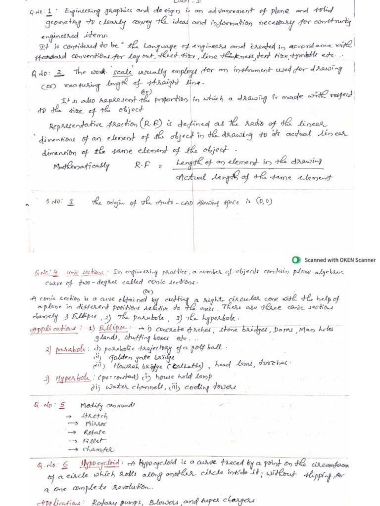 Short Questions Caeg | PDF