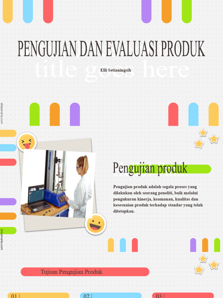 Pengujian Dan Evaluasi Produk Fix | PDF