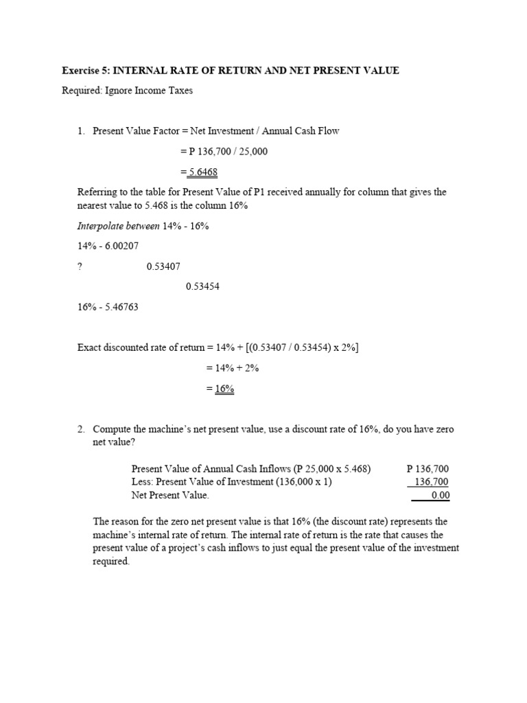 Accounting 7 Reporting | PDF | Net Present Value | Present Value
