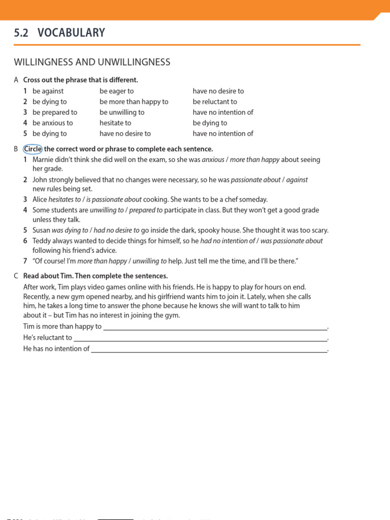BUS Program Evolve 5 Lesson Plan 5 Handout 2 | PDF