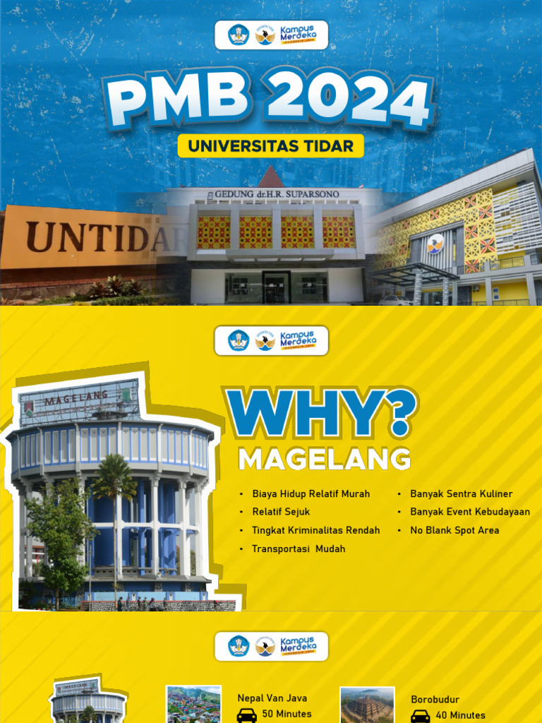 SOSPRO PMB Universitas Tidar 2024 Rev 6 | PDF | Indonesia