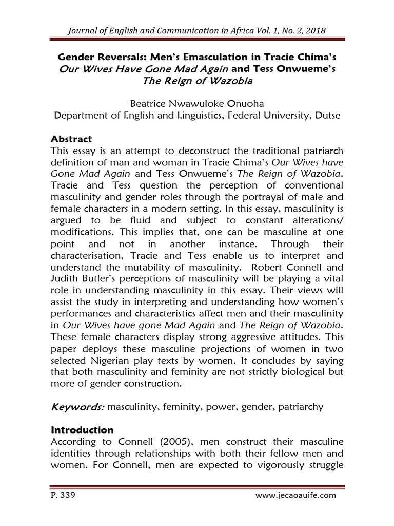 Beatrice | PDF | Masculinity | Gender