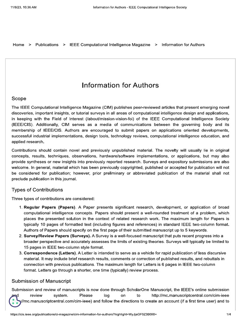 Ieee Computational Intelligence Society Policy Ai Generated Text Pdf