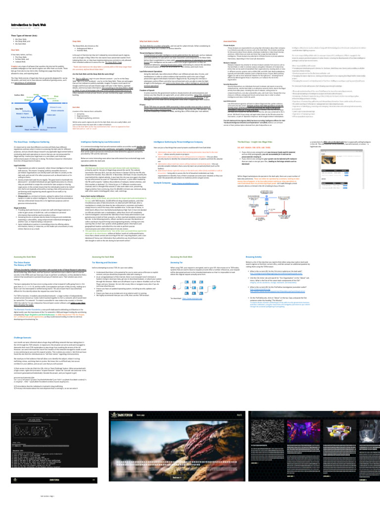 Understanding the Dark Web | PDF | World Wide Web | Internet & Web