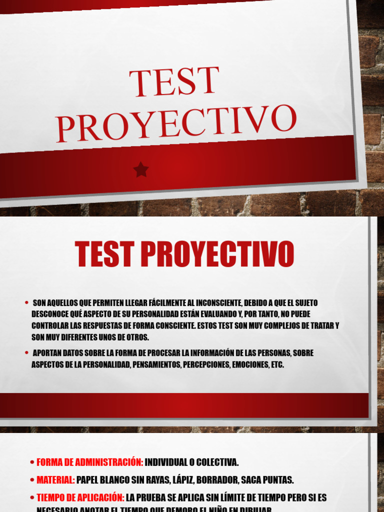 Test Proyectivo | PDF | Dibujo | Evolución