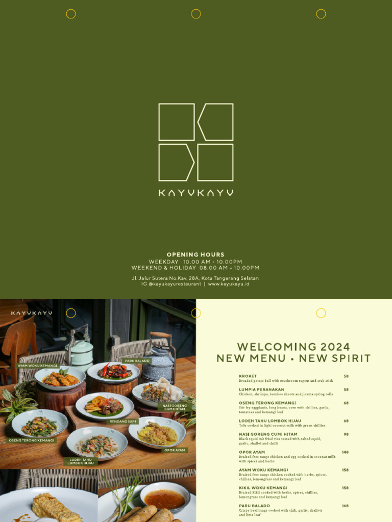 Menu | PDF