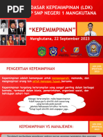 Materi Kepemimpinan Ldks 2022 | PDF