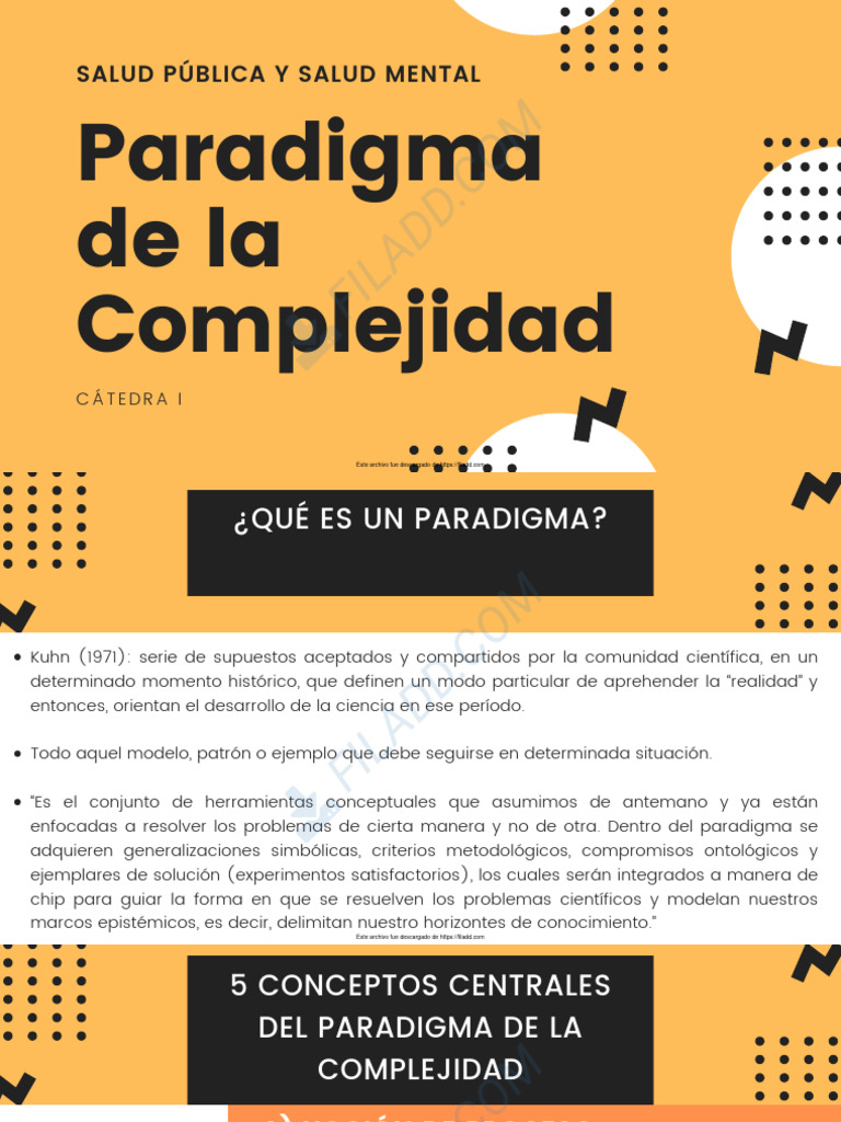 Practico 3 - Paradigma de La Complejidad 2022 | PDF | Paradigma | Evolución