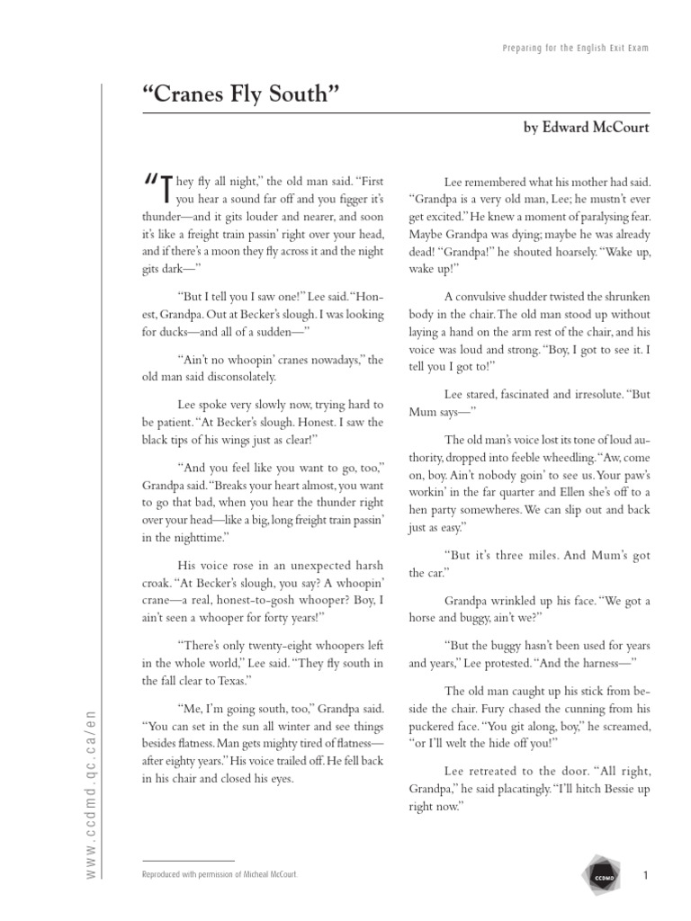 Ss Rel Texts Booklet CranesFlySouth | PDF