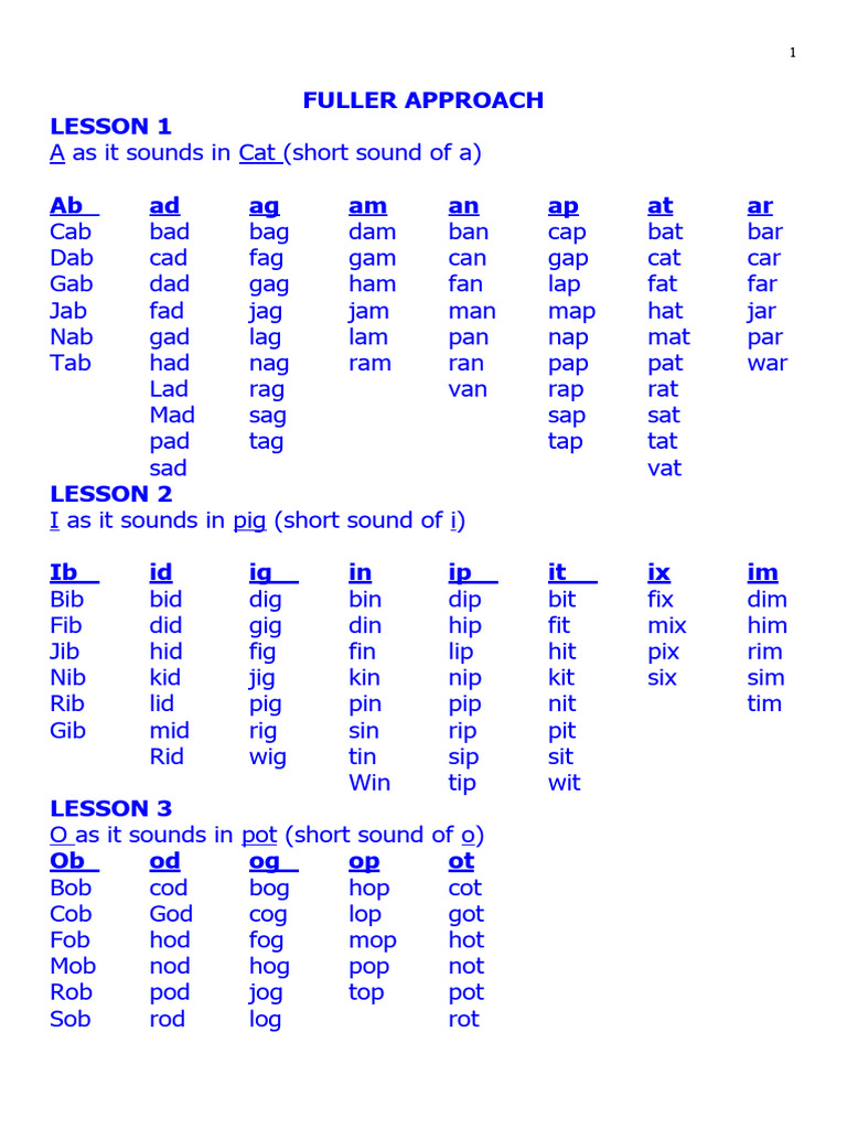 Fuller Approach | PDF