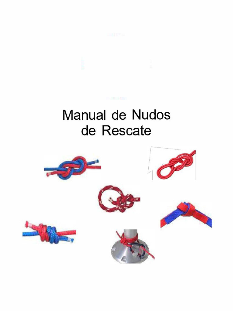 PDF Manual de Nudos de Rescate - Compress | PDF | Nudo | Cuerda