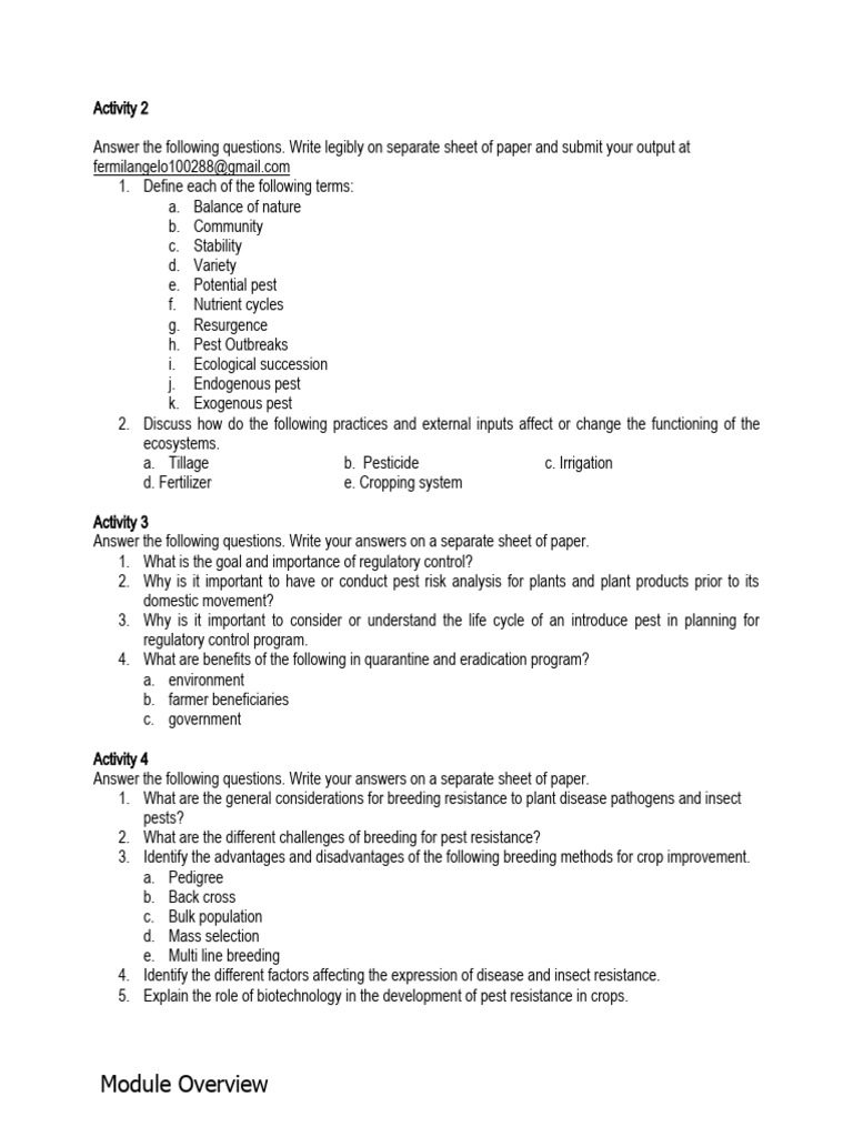 IPM Decision-Making and Pest Management | PDF | Pest Control | Pest ...