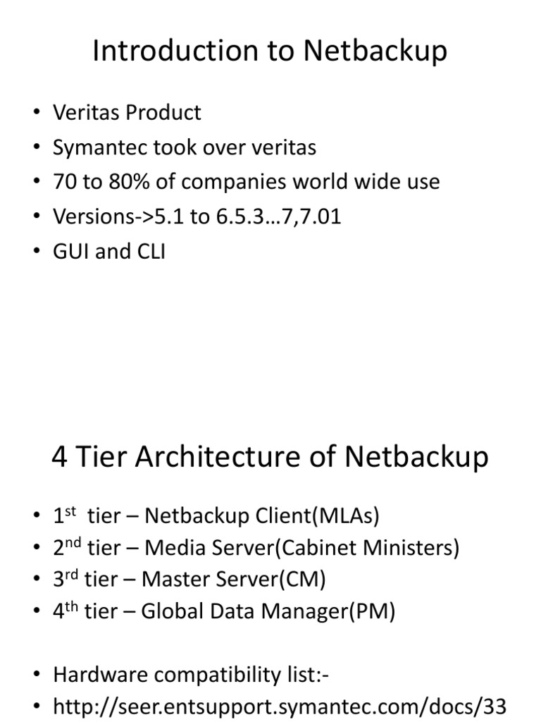 Introduction To Netbackup | PDF | Backup | Computer File