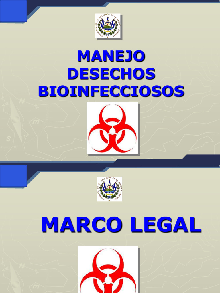 MANEJO-DE-DESECHOS-BIOINFECCIOSOS | PDF | Residuos | Salud Ambiental