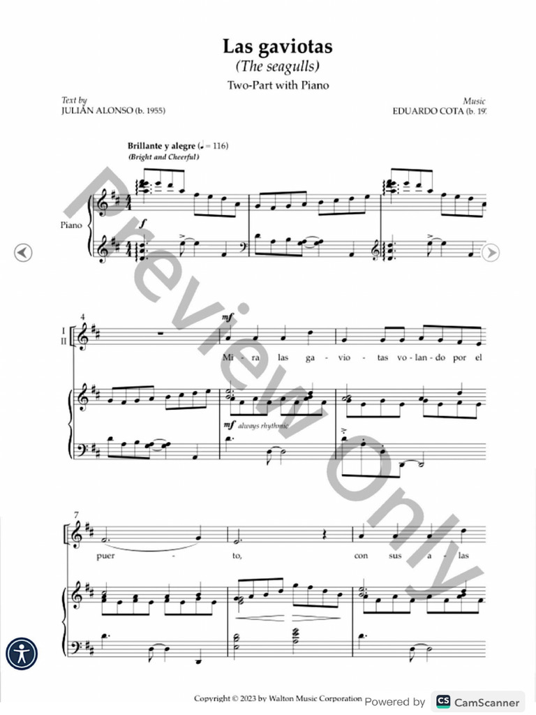 Las Gaviotas | PDF