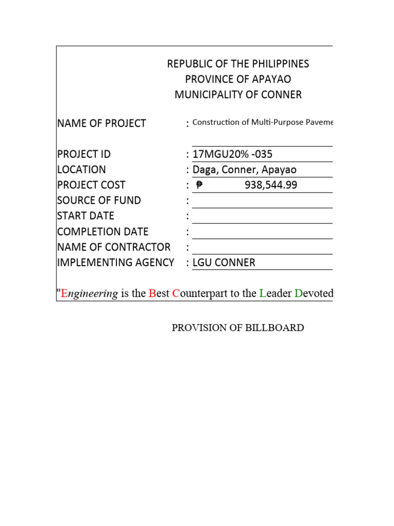 Opening of Purok 3 To Bagwang Ripang Access Road | PDF | Masonry