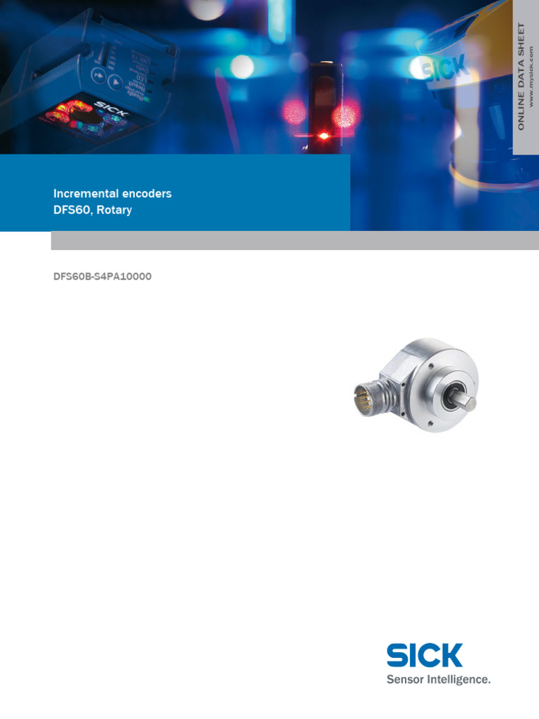 Sick Dfs60b S4pa10000 Datasheet | PDF | Electrical Engineering ...