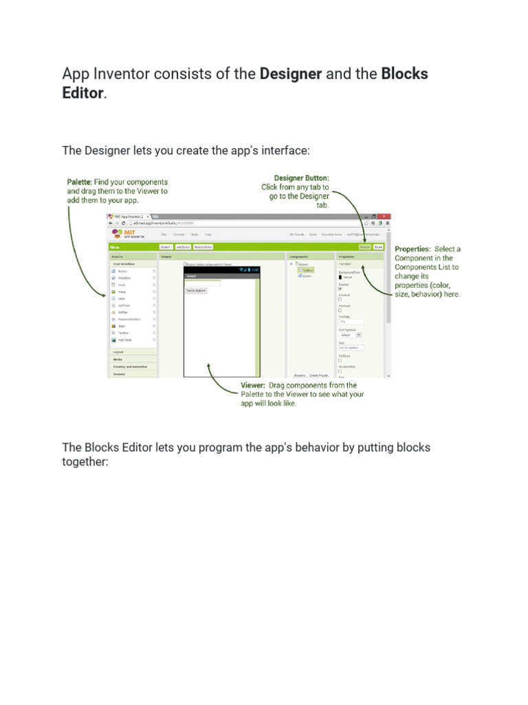 App Inventor | PDF | Mobile App | Ios