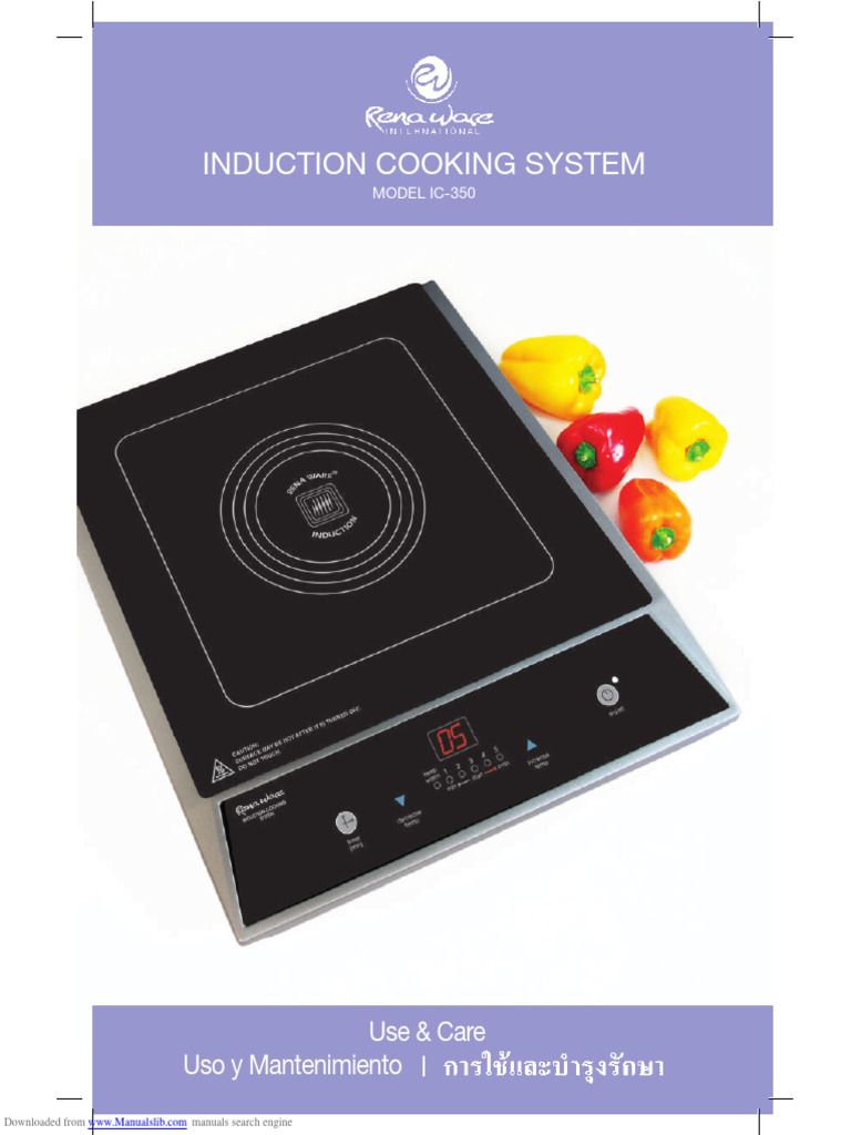 Ic 350 | PDF | Kitchen Utensil | Slow Cooker