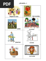 Baraja Verbos Principiantes | PDF