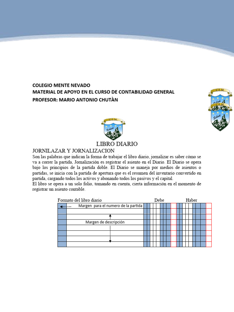 Contenido de Contabilidad Elyon | PDF | Contabilidad | Economias