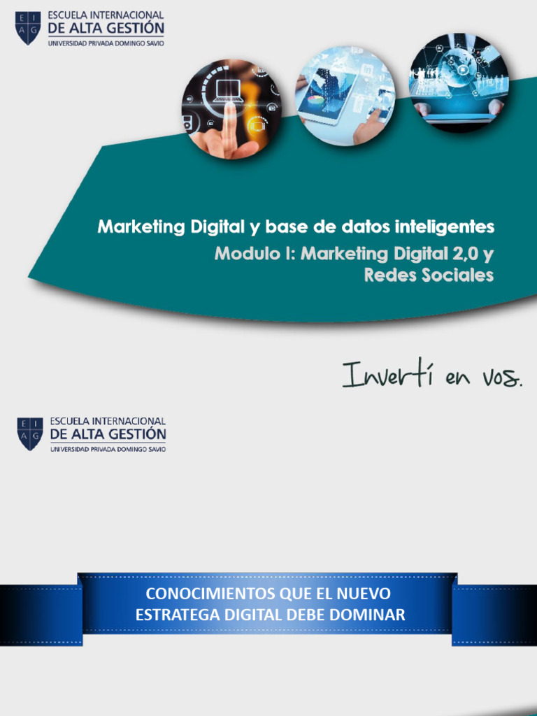 Marketing Digital y Base de Datos Inteligentes - Clase 2 | PDF ...