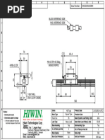 Hiwin HGH15CA Block Dimensions and Specs | PDF