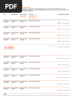WBL Logbook Sheet Template Guide | PDF | Career & Growth