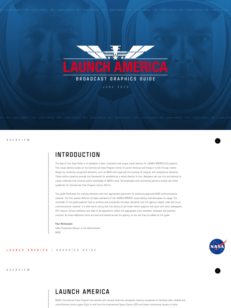 Launch America Graphics Guide | PDF | Space X | Human Spaceflight