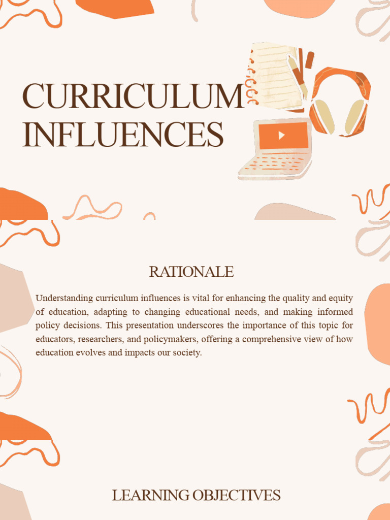 Curriculum Influences 1 | PDF | Curriculum | Policy