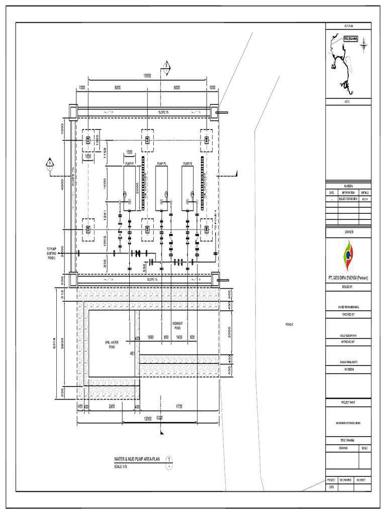 Water Pump Area Layout | PDF
