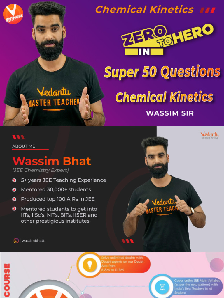 Chemical Kinetics: 50 Key Questions | PDF | Chemical Kinetics ...