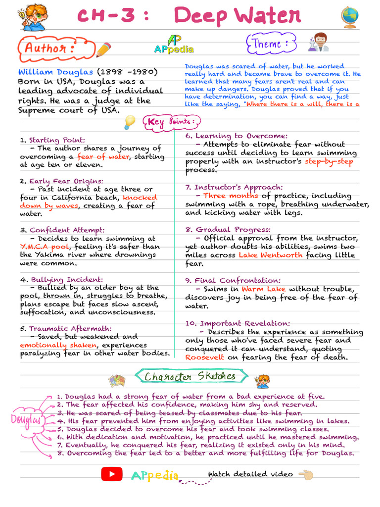 Deep Water | PDF | Swimming