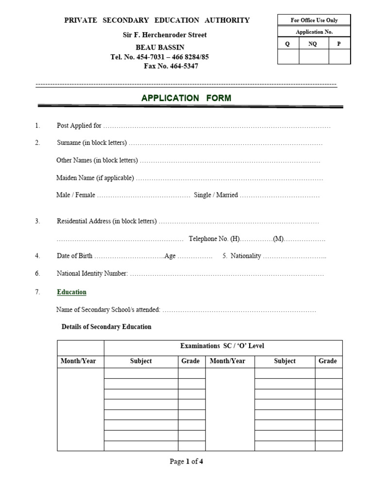 New-Application-Form-2023(1) | PDF