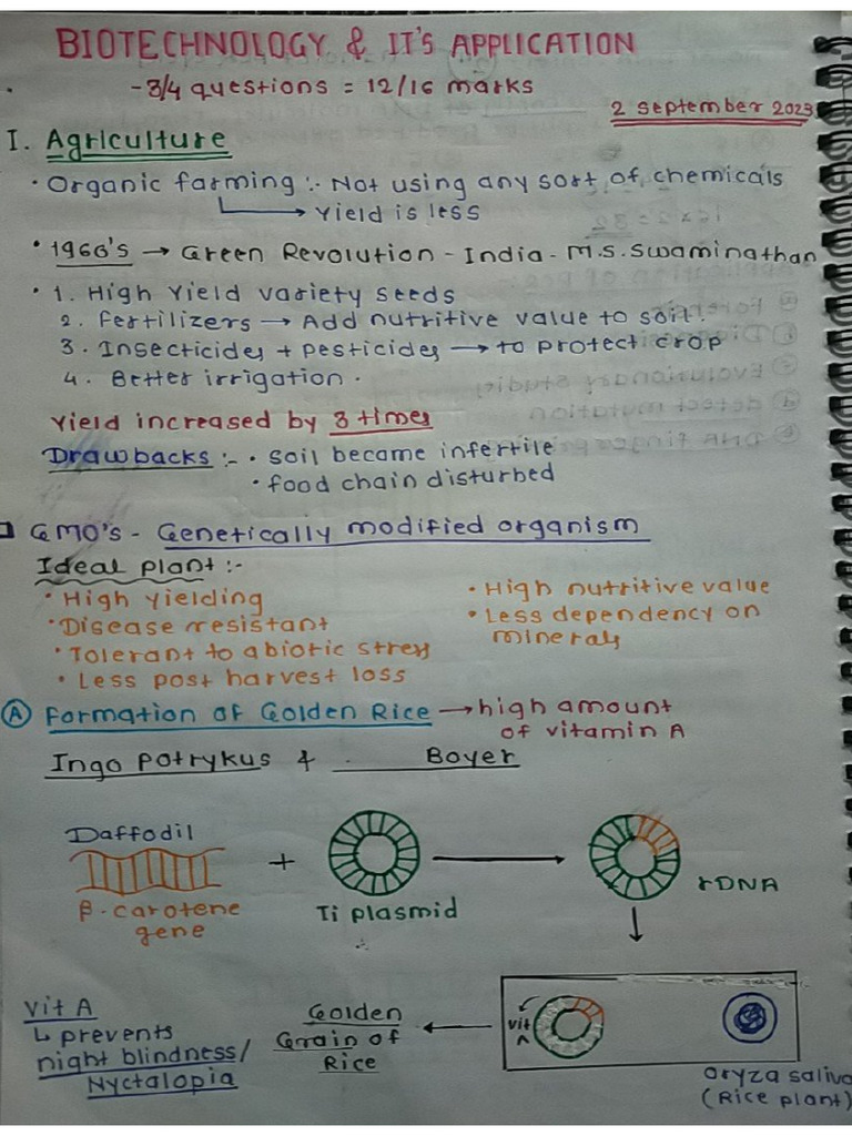 Biotechnology and Its Application | PDF