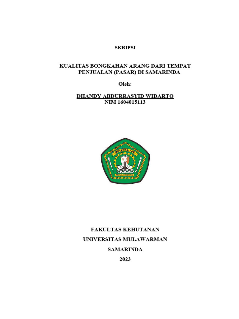 Proposal Penelitian Dandi | PDF