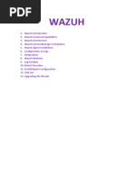 Wazuh Installation Guide | PDF | Computer Data Storage | Server (Computing)