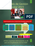 Compromisos de Gestion Escolar-2025 | PDF