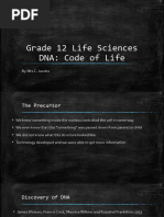 DNA (The Code of Life) - 1 | PDF | Translation (Biology) | Rna