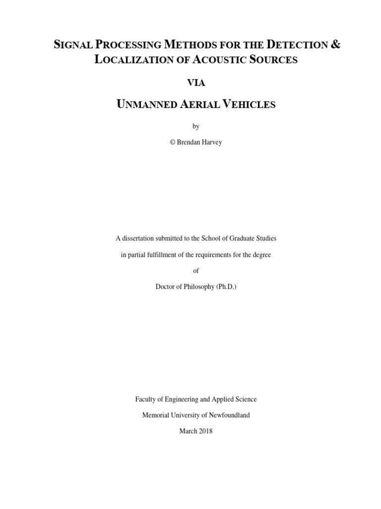Thesis | PDF | Telecommunications Engineering | Signal Processing
