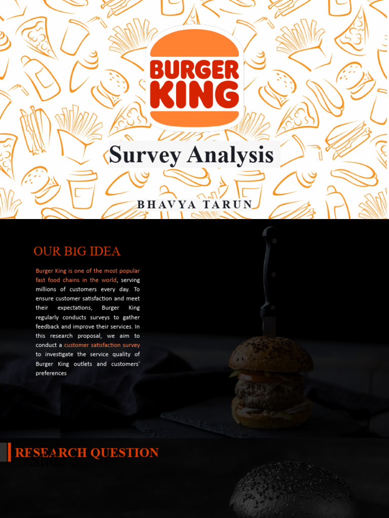Burger King Customer Satisfaction Survey 2024 | PDF | Customer ...