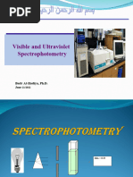 UV-VIs Spectros | PDF | Ultraviolet–Visible Spectroscopy | Molecular Orbital