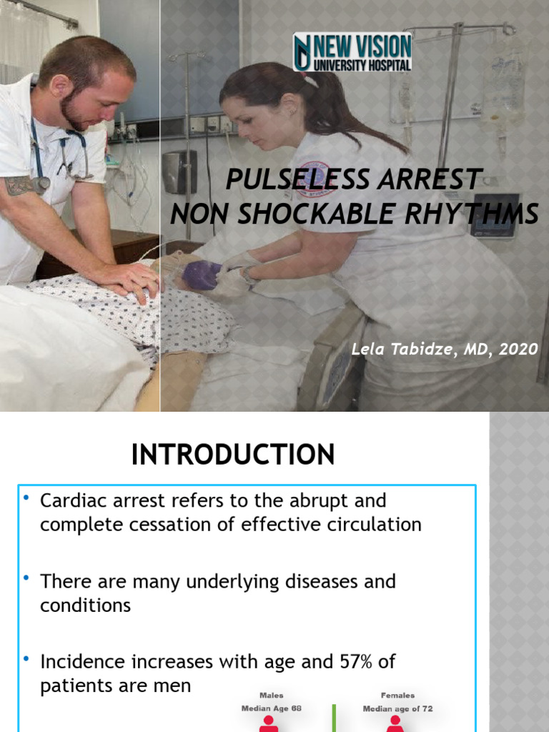 3 Pulseless Arrest - Non-Shockable Rhythms | PDF | Cardiac Arrest | Heart