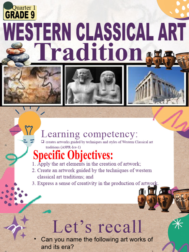 Grade 9 Western Classical Art Module | PDF | Sculpture | Roman Empire