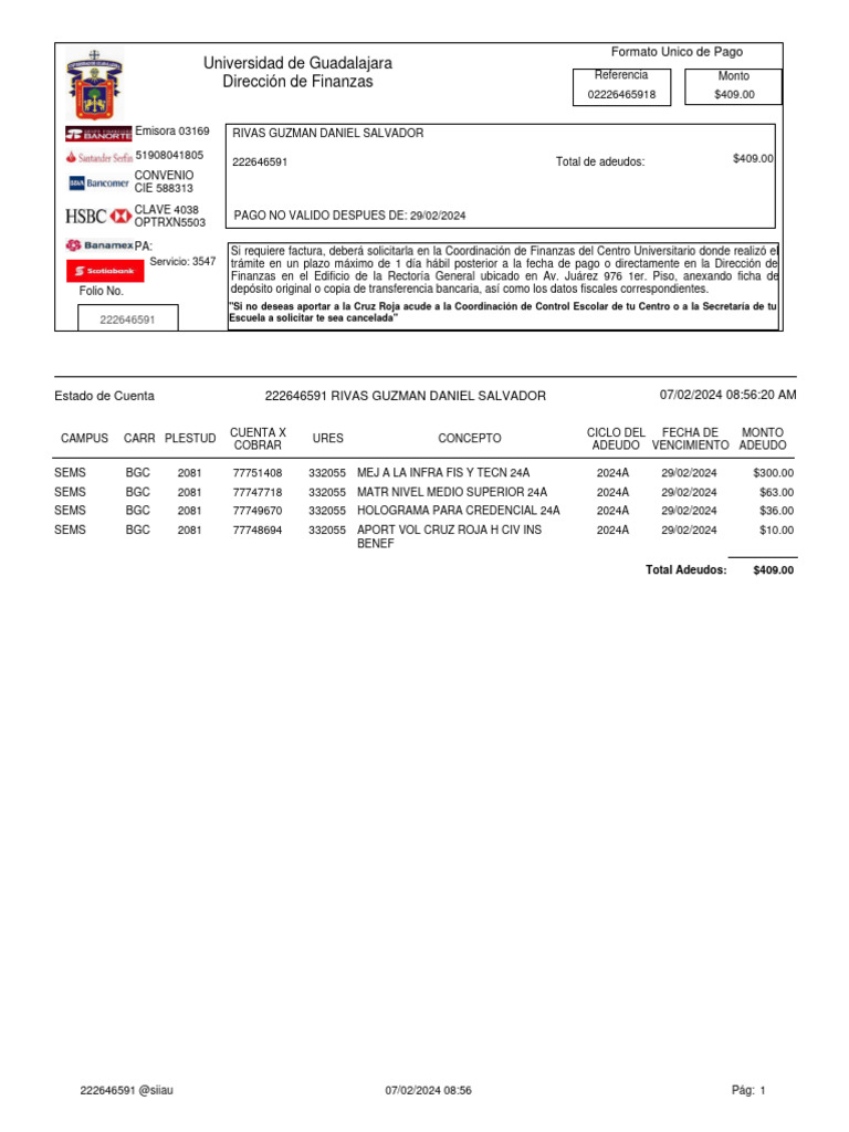 Rwservlet | PDF | Bancario