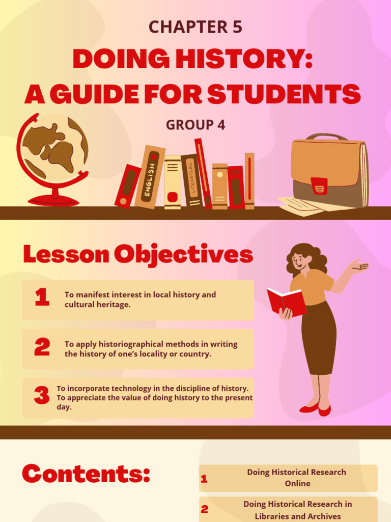 HISTORY GROUP 4 Presentation | PDF | Libraries | Archive